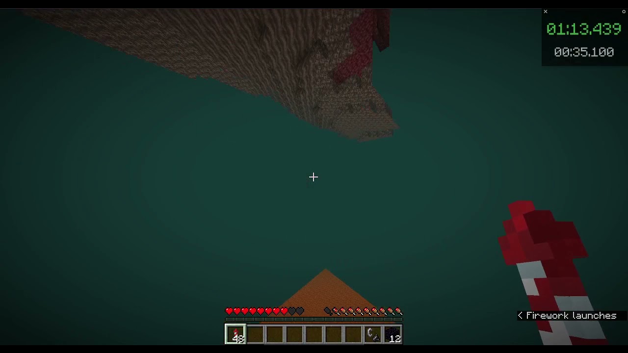 Minecraft Speedrun | Subspace Bubble% - 1:03.000 - YouTube