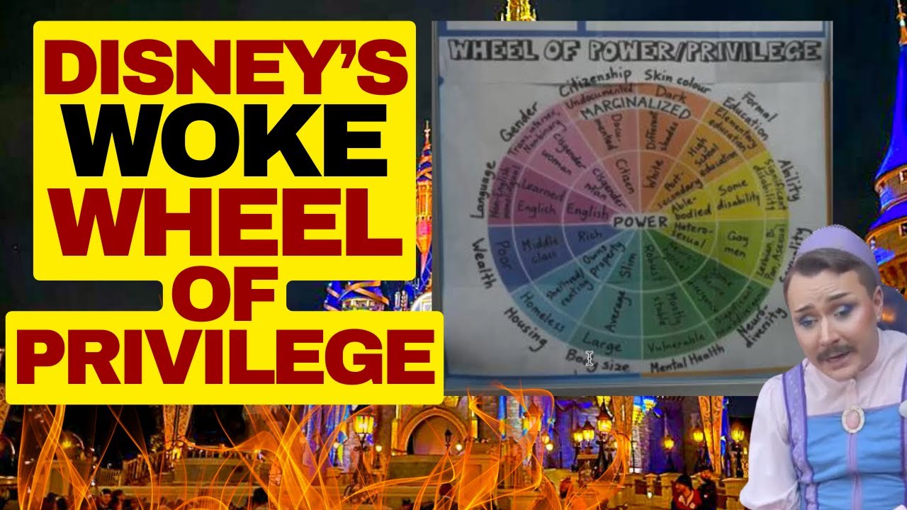 Woke Disney Busted For Wheel Of Privilege - YouTube