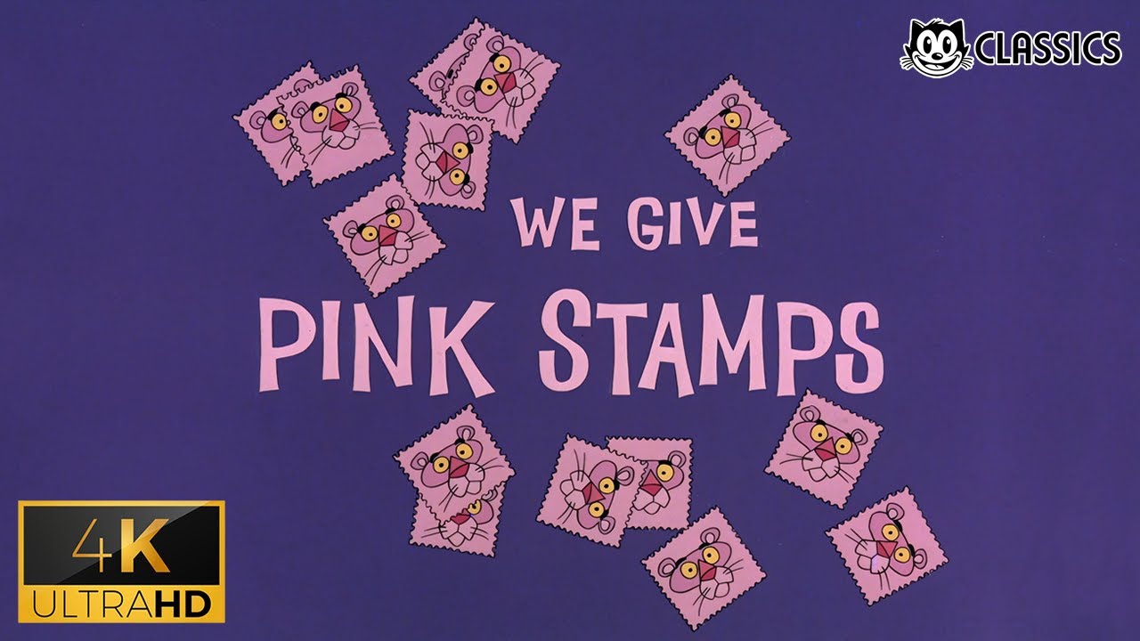The Pink Panther: We Give Pink Stamps (1965) 4K Remastered | DePatie ...