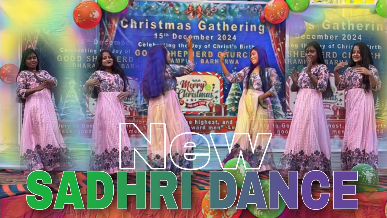 SADHRI DANCE | CHRISTMAS GATHERING PROGRAM 2024 | CNI CHURCH BARHARWA # ...