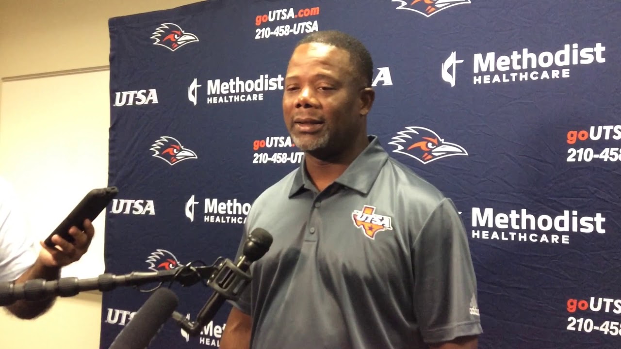 UTSA Head Coach Frank Wilson Monday Media Interview 9.2.19 - YouTube