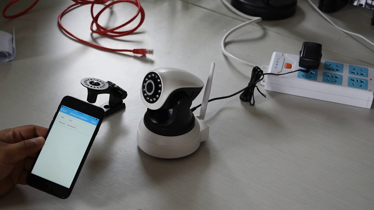 Configure IP cameras step by step - Wireless configuration - YouTube