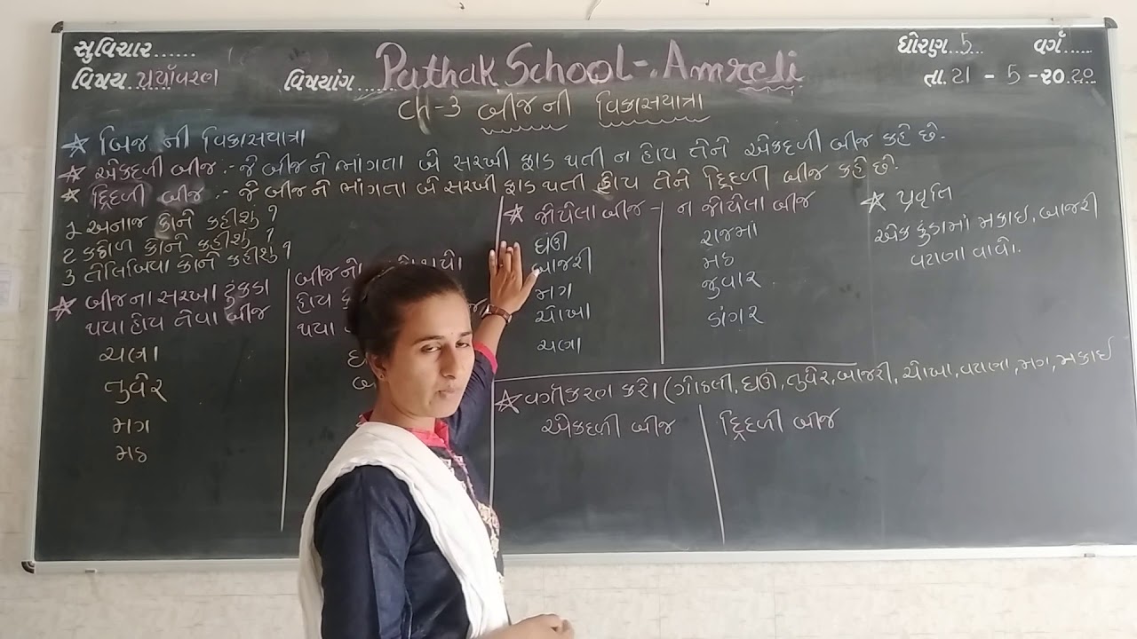 Paryavaran | Std-5 | Lecture- 5 | Pathak School Amreli - YouTube