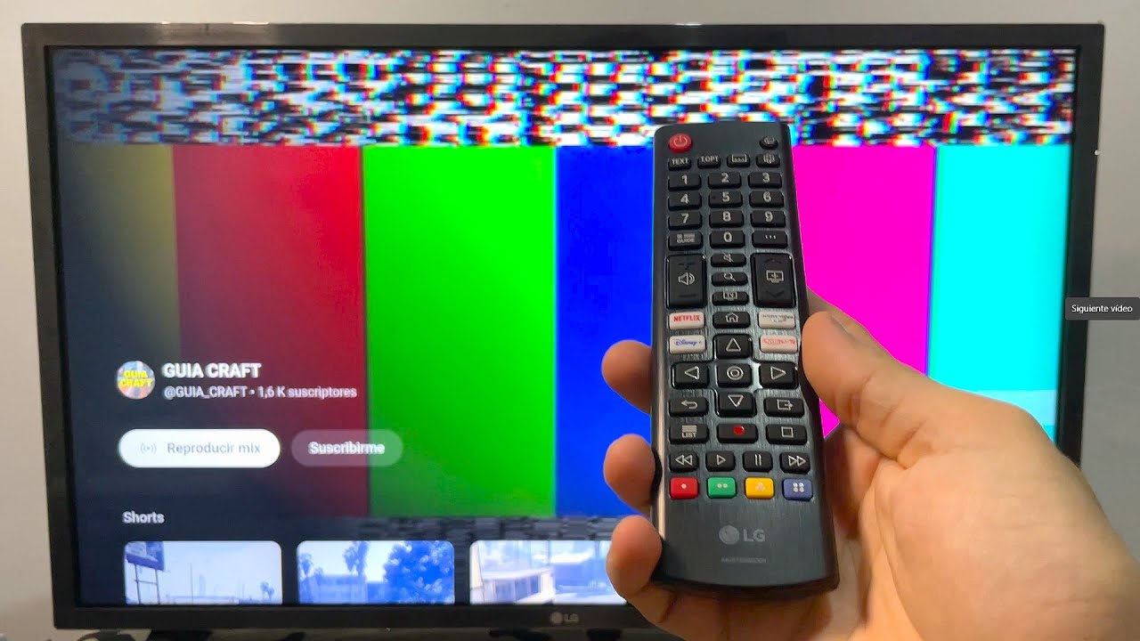 COMO CAMBIAR PROFUNDIDAD DE COLOR EN TV LG 🟢 - YouTube