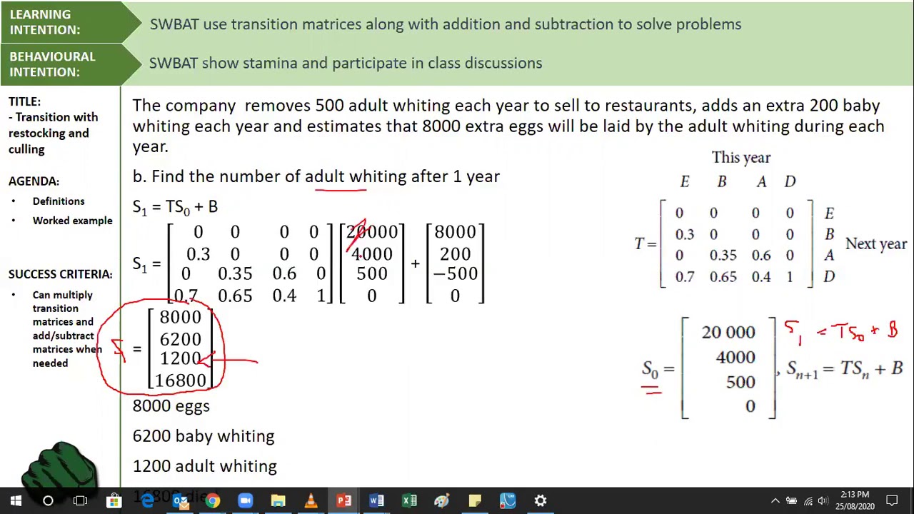 9 6 transition with restocking and culling - YouTube