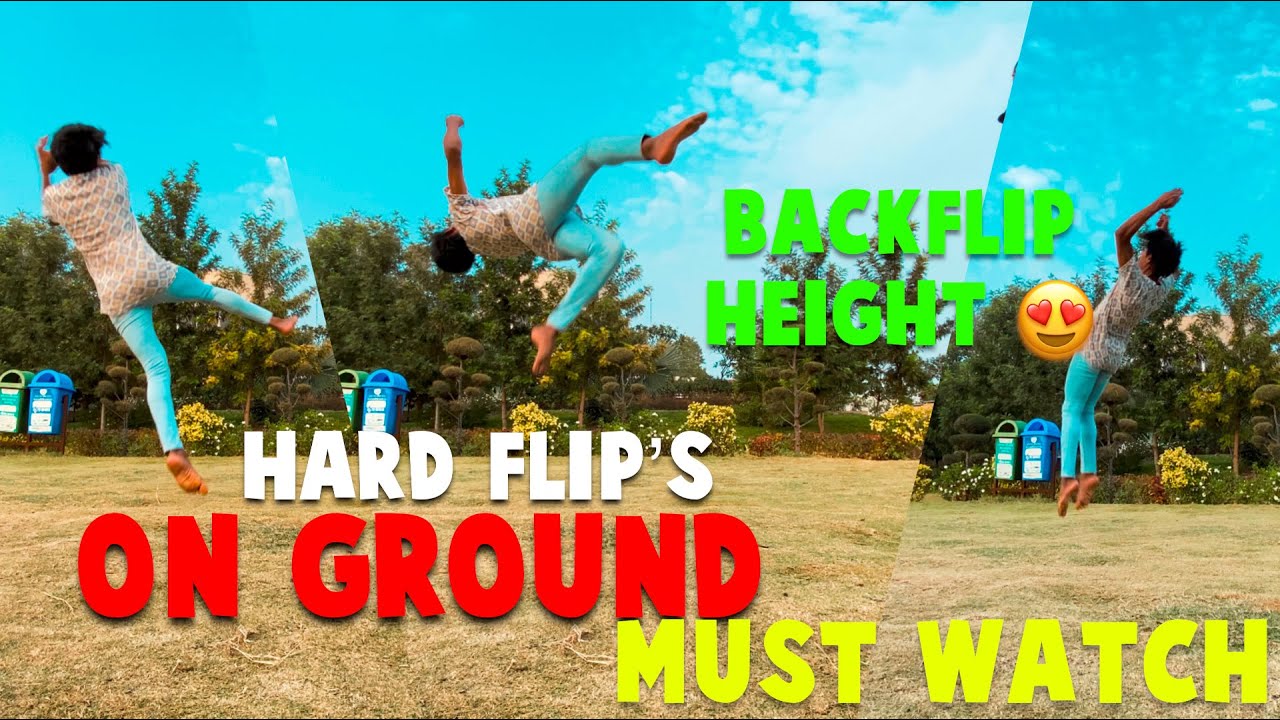 Hard flip’s & tricks🔥/Backflip height 😍 hyperhook aashish - YouTube