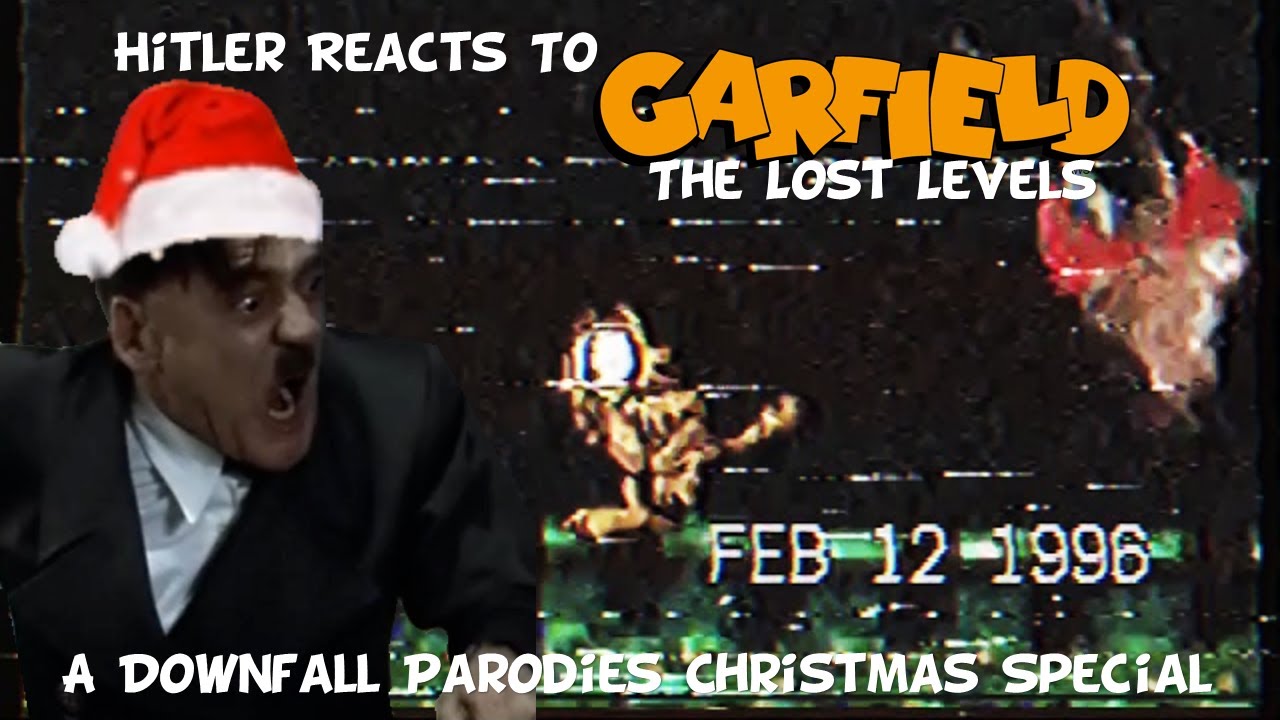 Hitler Reacts To Garfield The Lost Levels (A Christmas Special) - YouTube