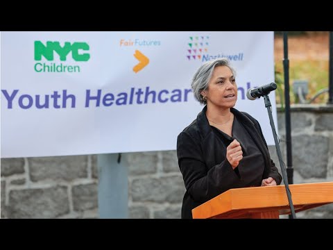 Northwell's Dr. Zenobia Brown announced new foster care health program - YouTube