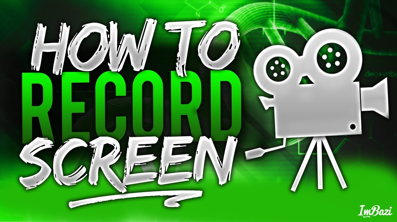 Screen Recording Tutorial - YouTube