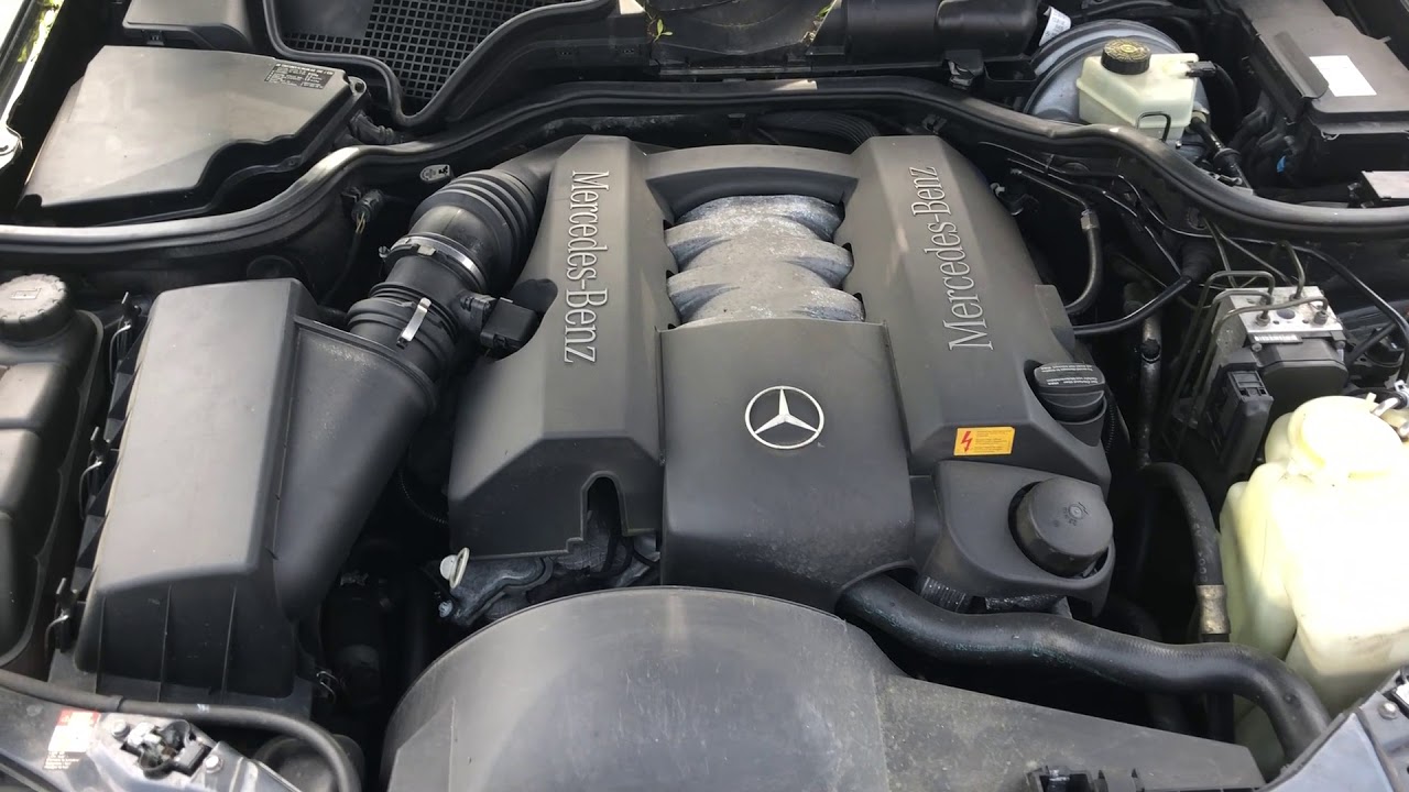 Motor W210, E280 4-Matic - YouTube