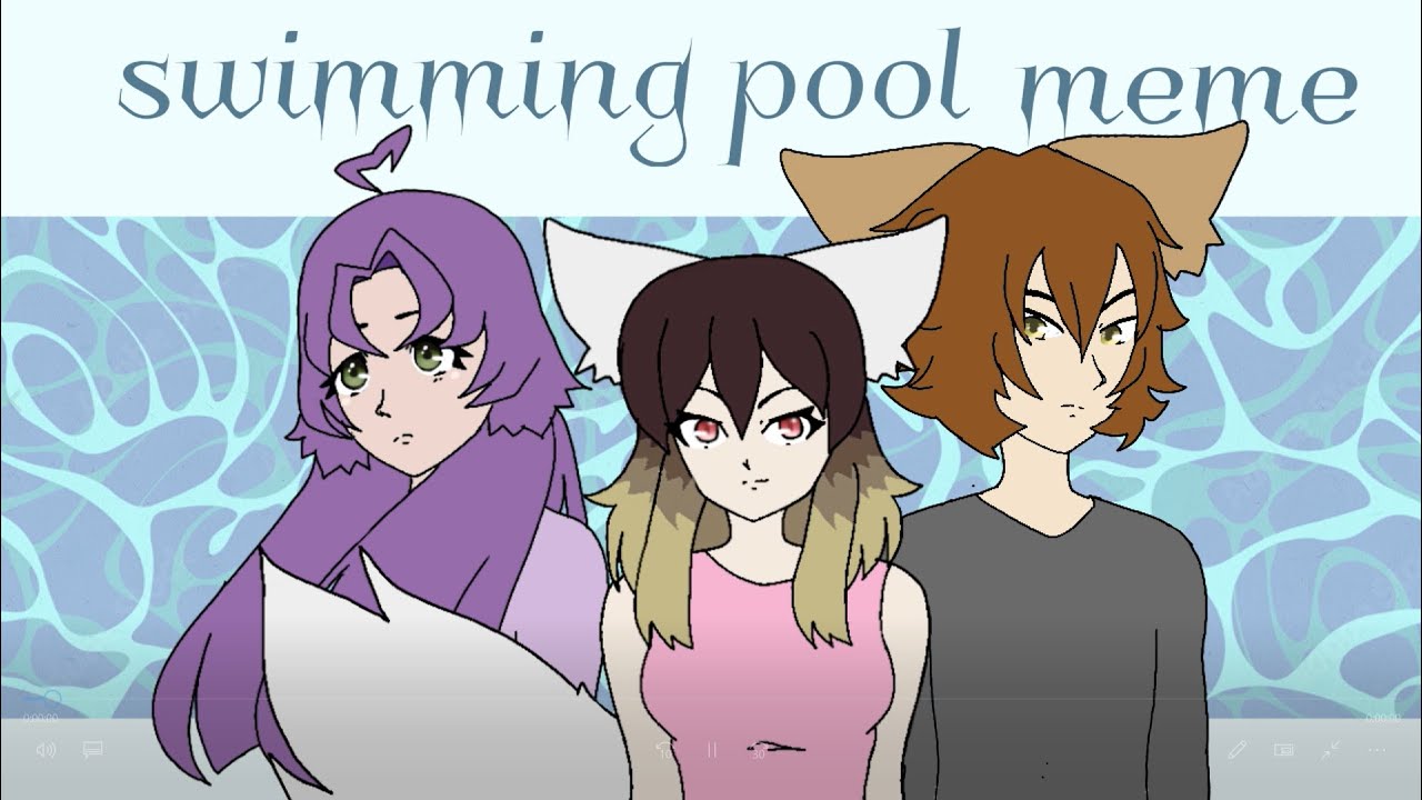 Swimming Pool Animation Meme - YouTube