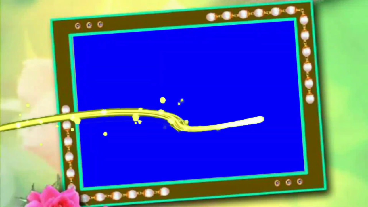 Wedding Photo Frame green screen HD || Wedding photo frame green screen ...