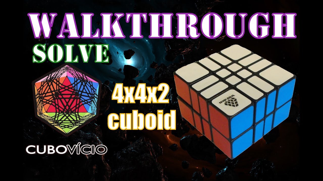 4x4x2 Cuboid walkthrough solve (PT-BR) - YouTube