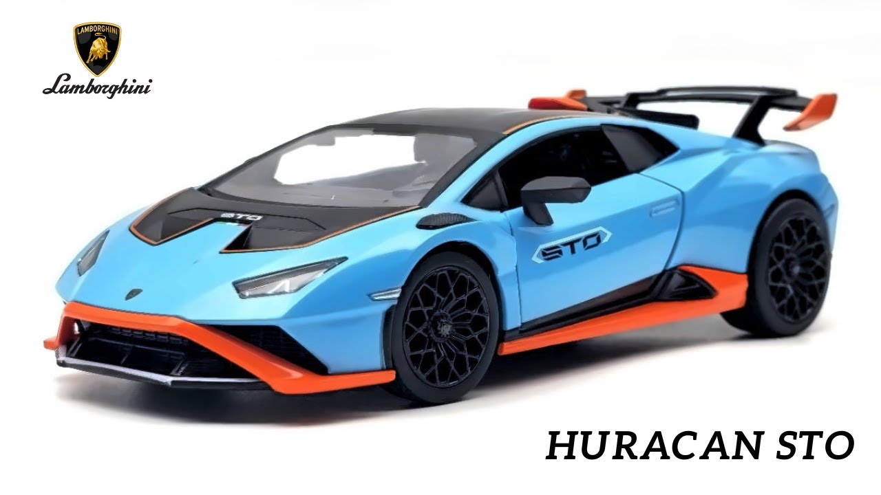 Unboxing | Lamborghini Huracan STO 1/24 Scale #diecastcars #cars # ...
