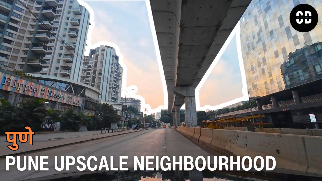 Balewadi High Street: 4K Drive Through Pune's Hottest Hangout - YouTube