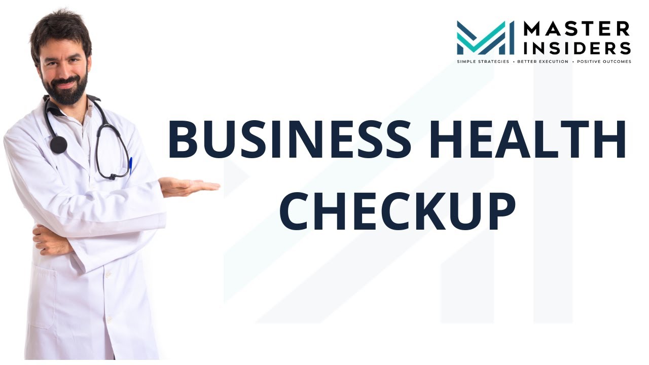 Business Health Check Up For Your Running Business - YouTube