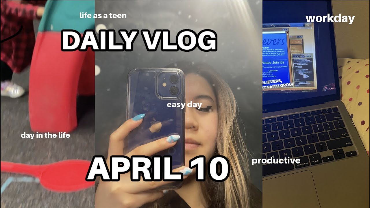 DAILY VLOG/shopping, working, a day in a teenage girls life, weekend ...