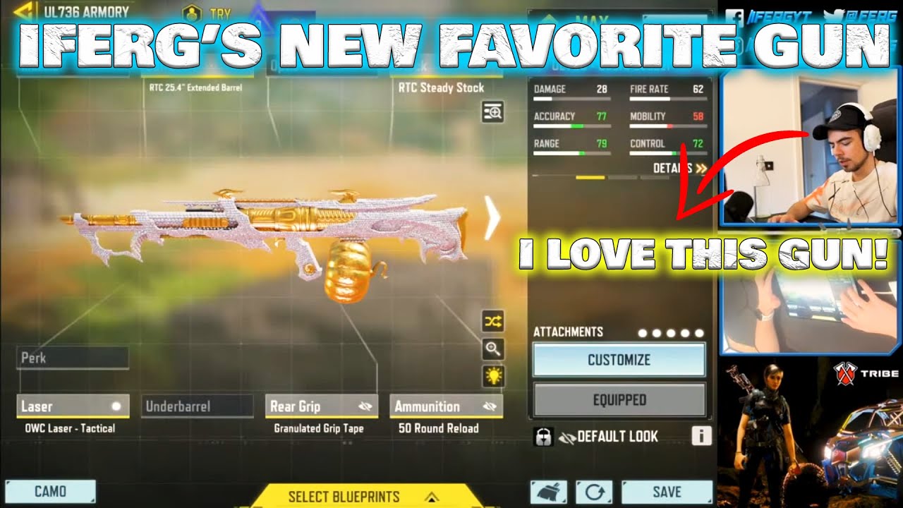 This is iFerg's new FAVORITE gun this Season.. - YouTube