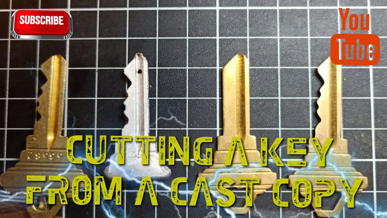 Copying, Casting to cutting a key (304) - YouTube