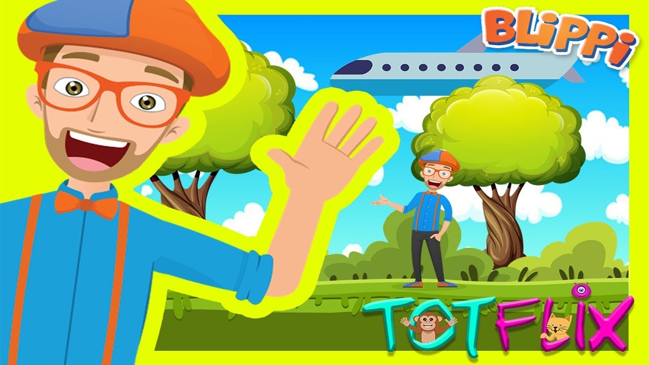 Kids Learning - Airplanes (Blippi Fan Art) - YouTube
