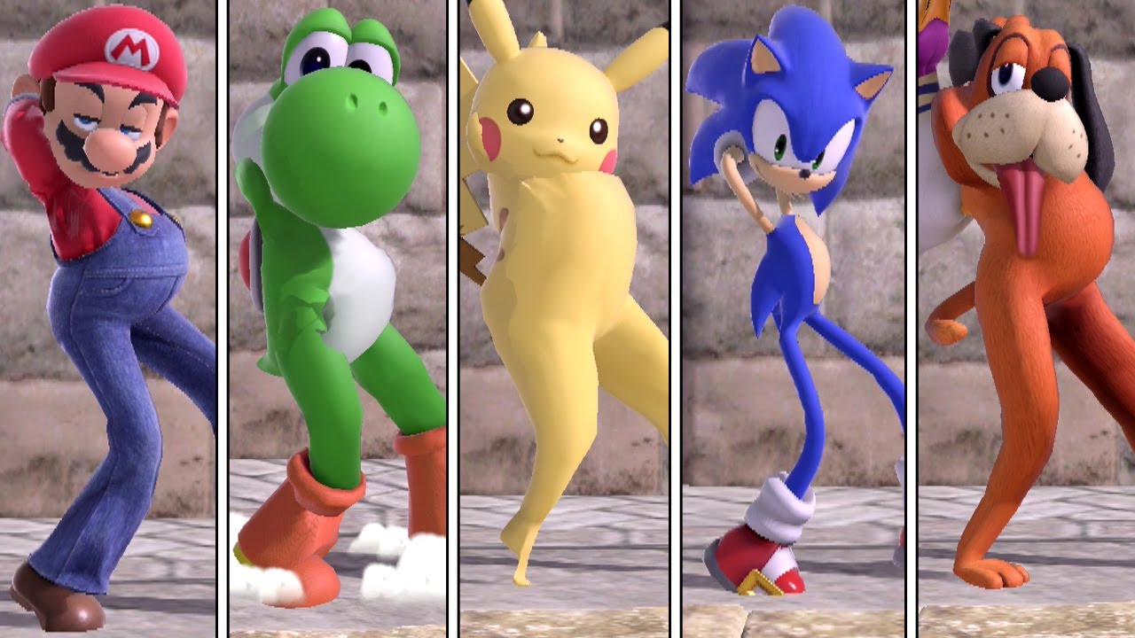 What if Every Character Could Dance/Pose Like Bayonetta in Super Smash ...
