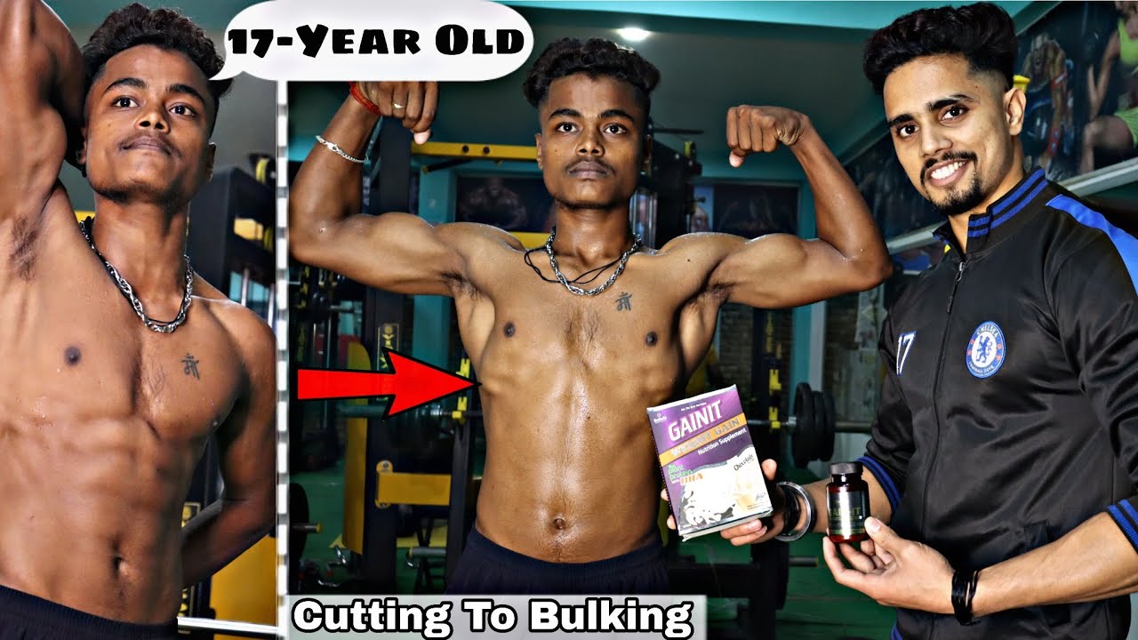 NATURAL-CUTTING TO BULKING TRANSFORMATION ( 17-Year Old Boy ) अब आप भी ...