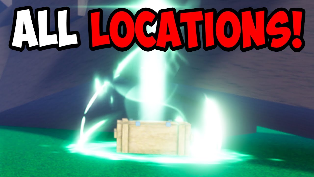 How To Find ALL CRATE LOCATIONS In Jujutsu Zero! | Roblox Jujutsu: Zero - YouTube