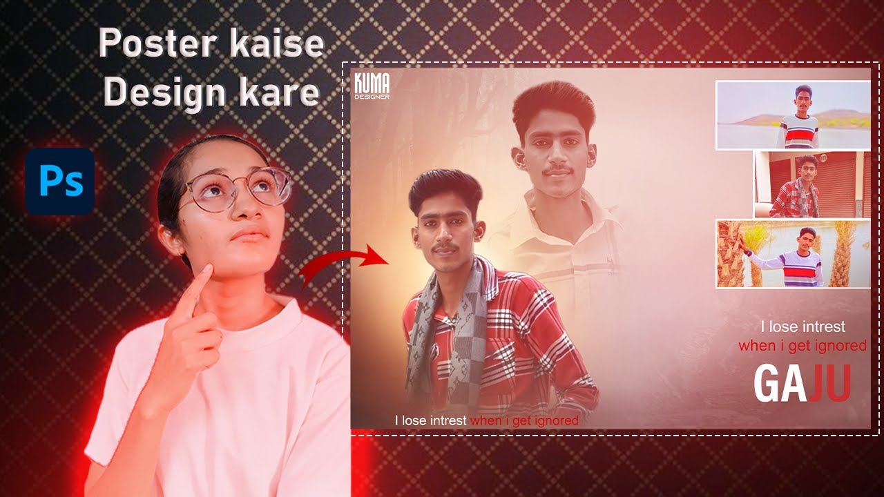 How to poster design/poster design in photoshop/how to create poster ...