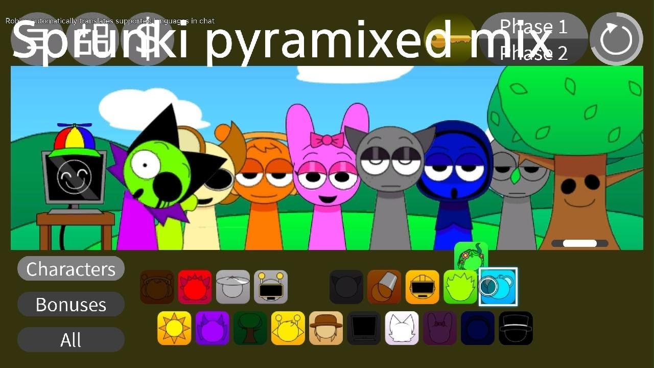 Sprunki pyramixed mix: fun error - YouTube