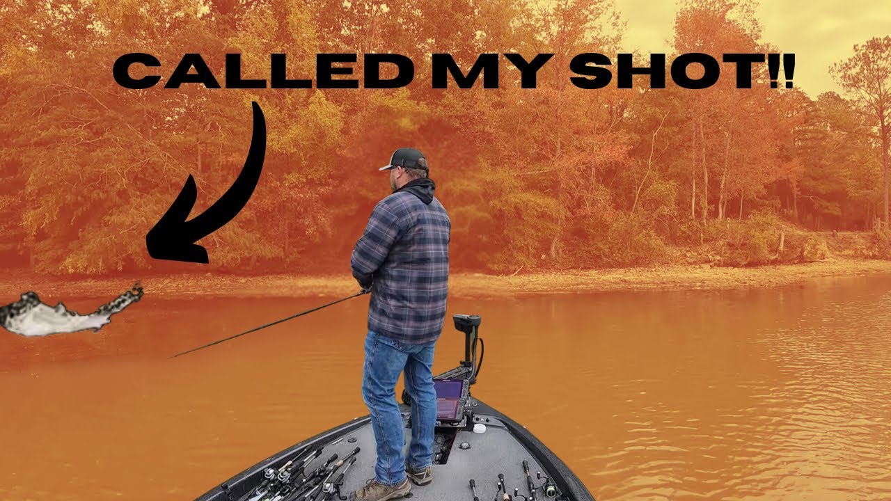 I CAN’T Believe I Called My Shot Here! Finding Bass In The FALL! - YouTube