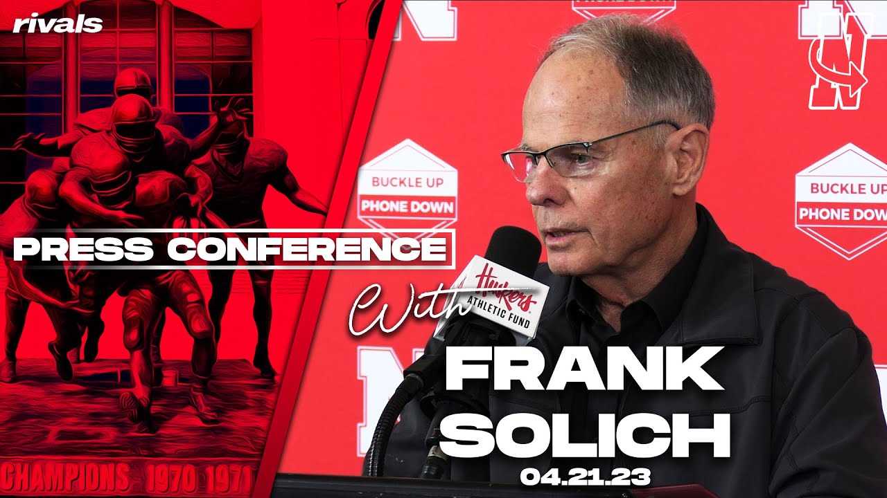 Nebraska Football: Frank Solich press conference (04.21.23) - YouTube