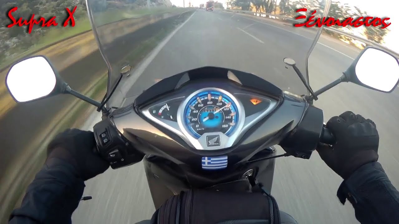Supra X review & top speed 120km - YouTube