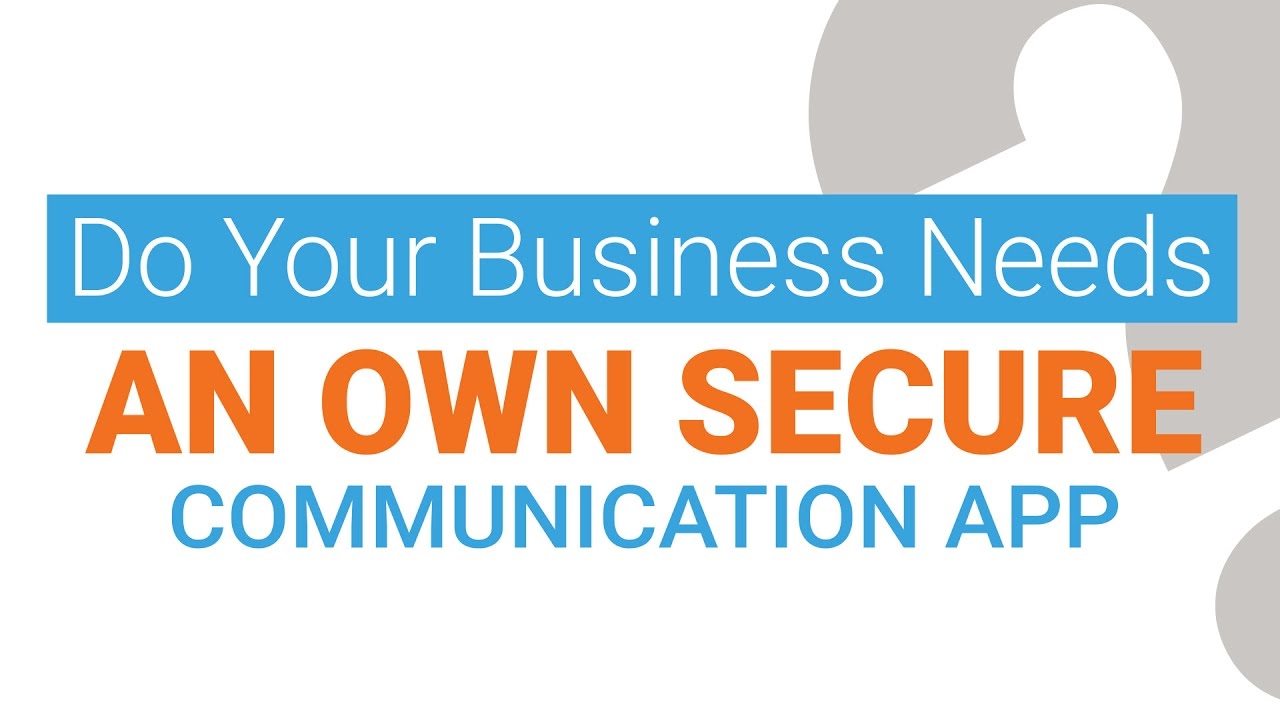 How to Secure Your Business Communication ?- REVE Secure Communication ...