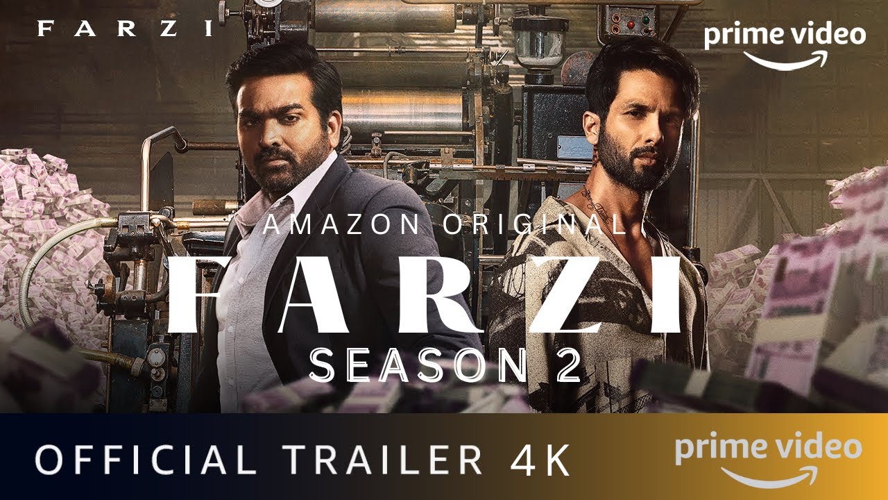 Farzi season 2 I Official Trailer I Amazon Prime Video - YouTube