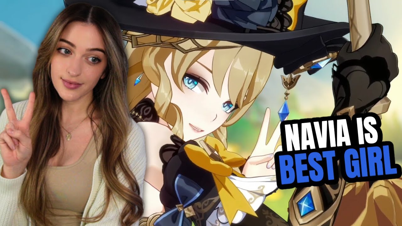 NAVIA IS THE BEST! Navia Story Quest FULL REACTION | Genshin Impact 4.3 ...