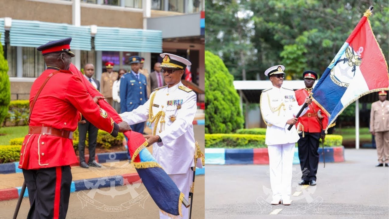 FINALLY KDF BOSS GENERAL CHARLES KAHARIRI TAKES OVER CHIEF OF DEFENCE ...
