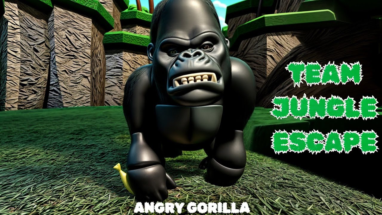 Roblox TEAM JUNGLE ESCAPE! (TEAMWORK OBBY) - YouTube