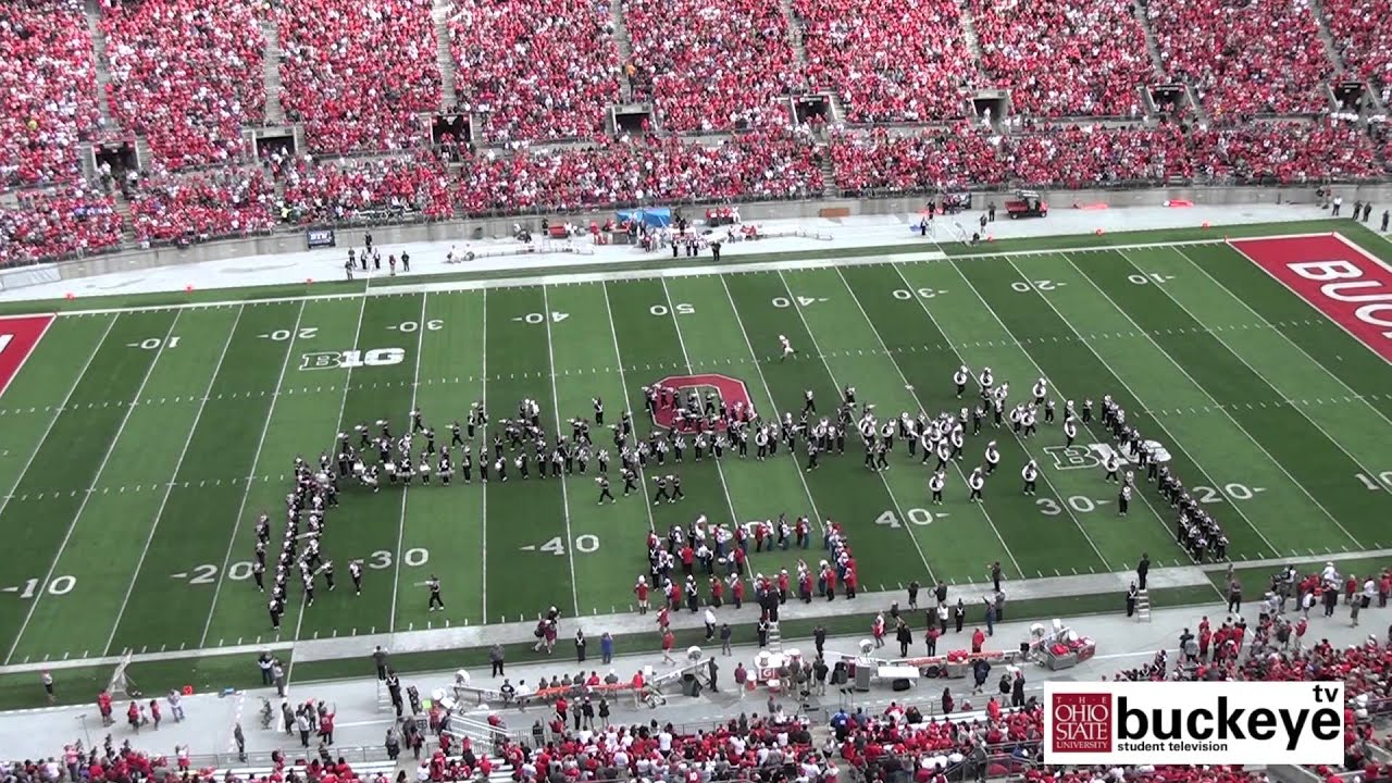 Ohio State Marching Band Script Ohio With The Ohio School For The Blind ...