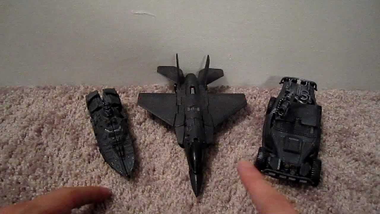 Transformers Custom TFTM Landmine ROTF Breakaway and Depthcharge - YouTube