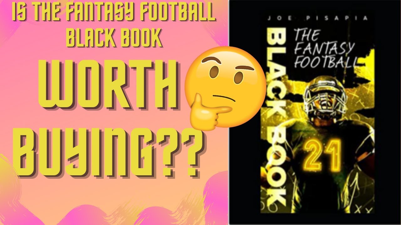 The Fantasy Football Black Book - Review - 2021 Fantasy Football - YouTube