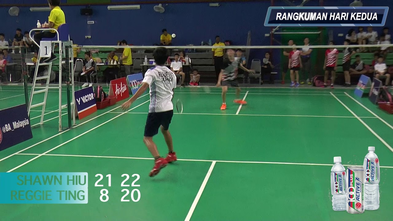 Day 2 BS U14 REGGIE TING VS SHAWN HIU - YouTube
