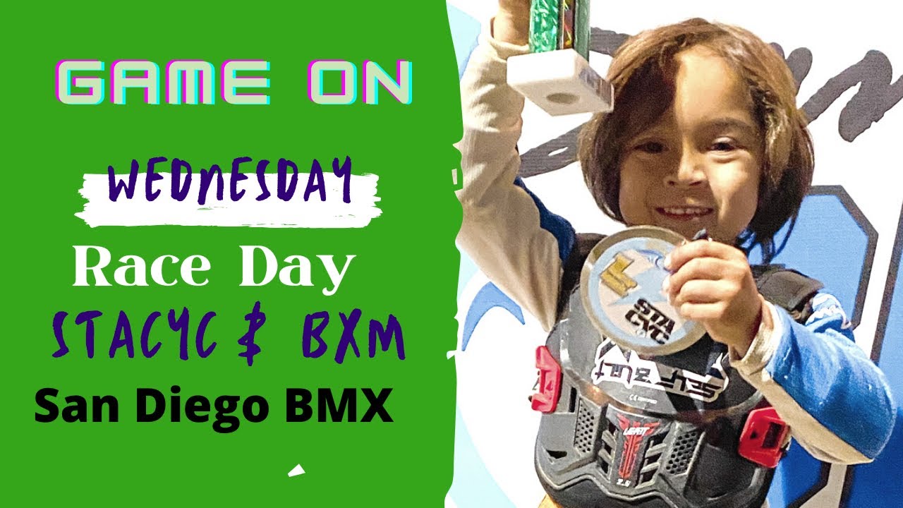 GAME ON!!! Racing every Wednesday at San Diego BMX + Stacyc #bmx # ...