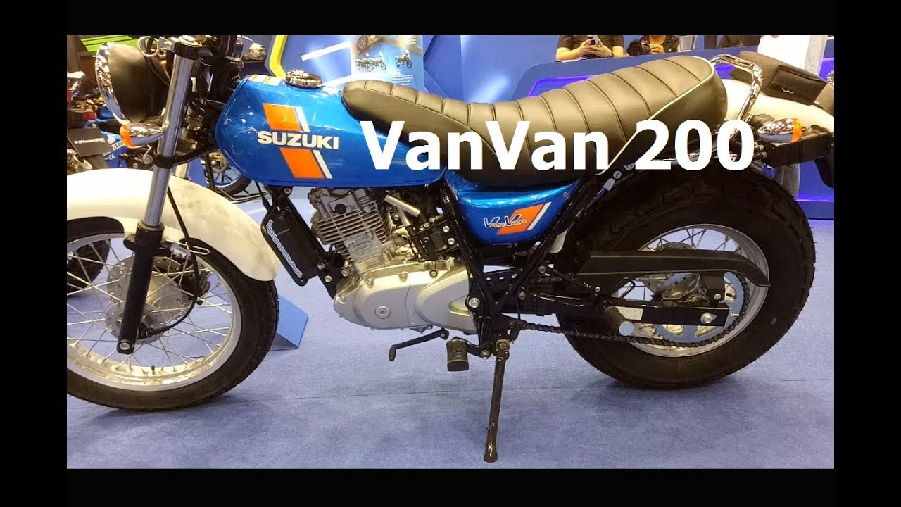 Suzuki VanVan 200 2018 | Metallic Triton Blue - YouTube