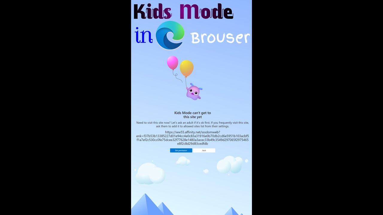 How to open Kids mode in browser ? | Shorts Kids Mode On Microsoft Edge ...