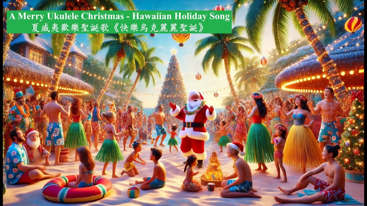 【Xmas Songs】A Merry Ukulele Christmas: Hawaiian Christmas Music ...