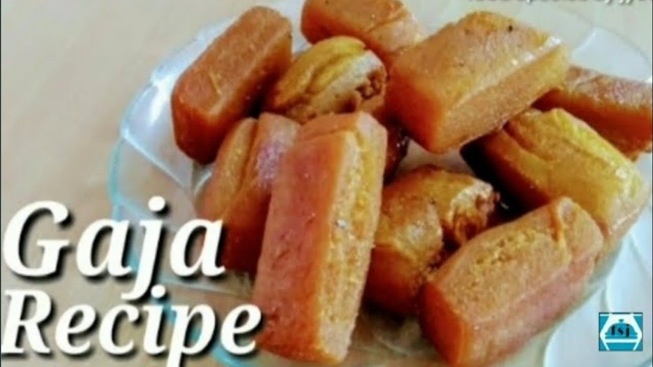 खास्ता गजा | Gaja recipe | उड़ीसा की स्पेशल मिठाई | How to make khasta ...