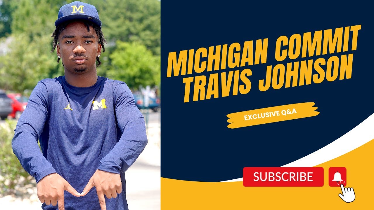 EXCLUSIVE: Q&A with On300 Michigan WR commit Travis Johnson | #GoBlue ...