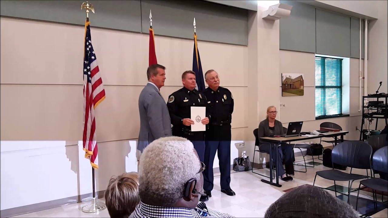 Metro Nashville Police Promotion Ceremony - YouTube