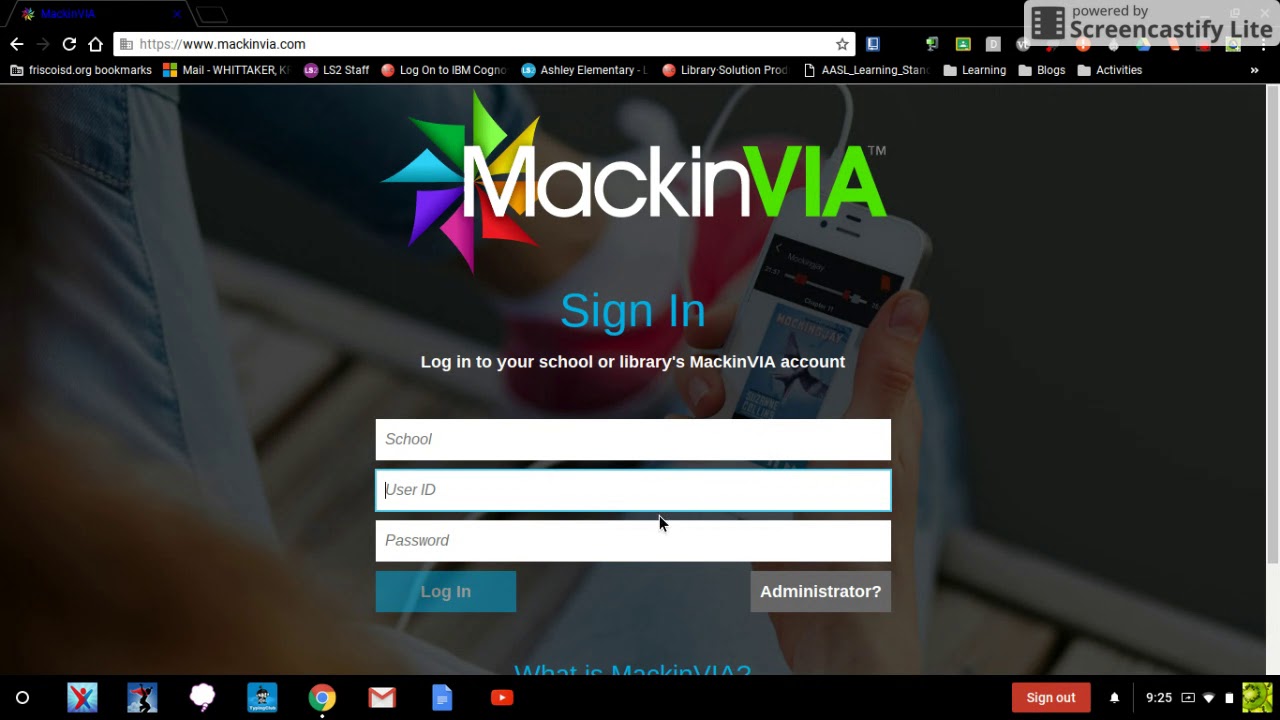 Logging into MackinVia - YouTube