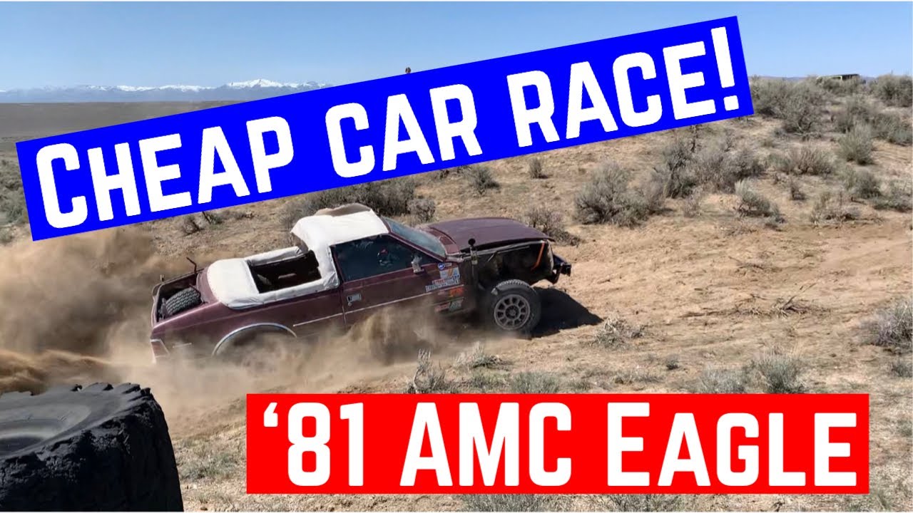 We Go Racing in the Bald Eagle! 1981 AMC Eagle Sundancer - YouTube